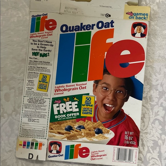 Other | Antique Collectible Vintage Life Cereal Box Flattened | Poshmark